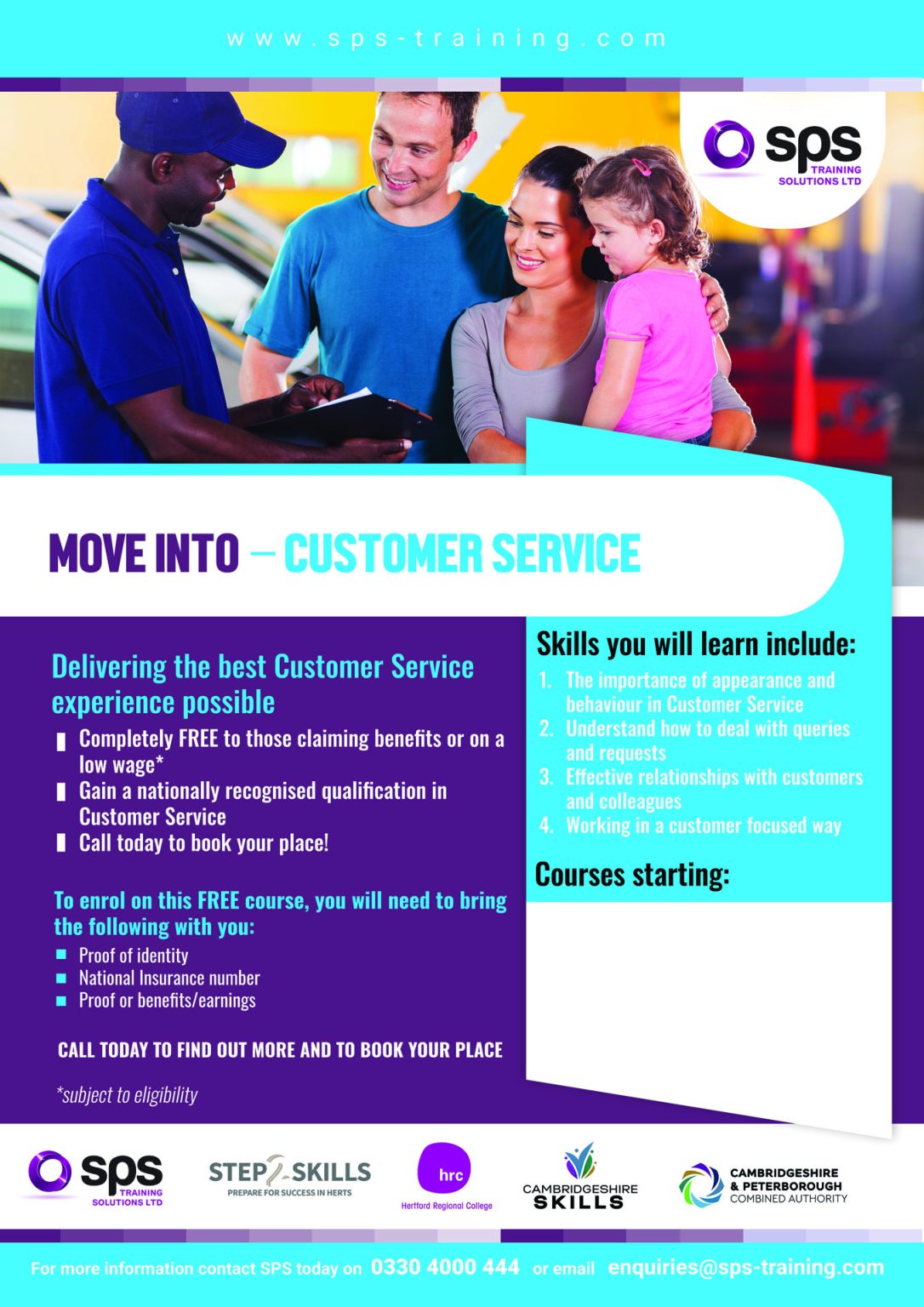SPS Course Flyers - SPS Training Solutions