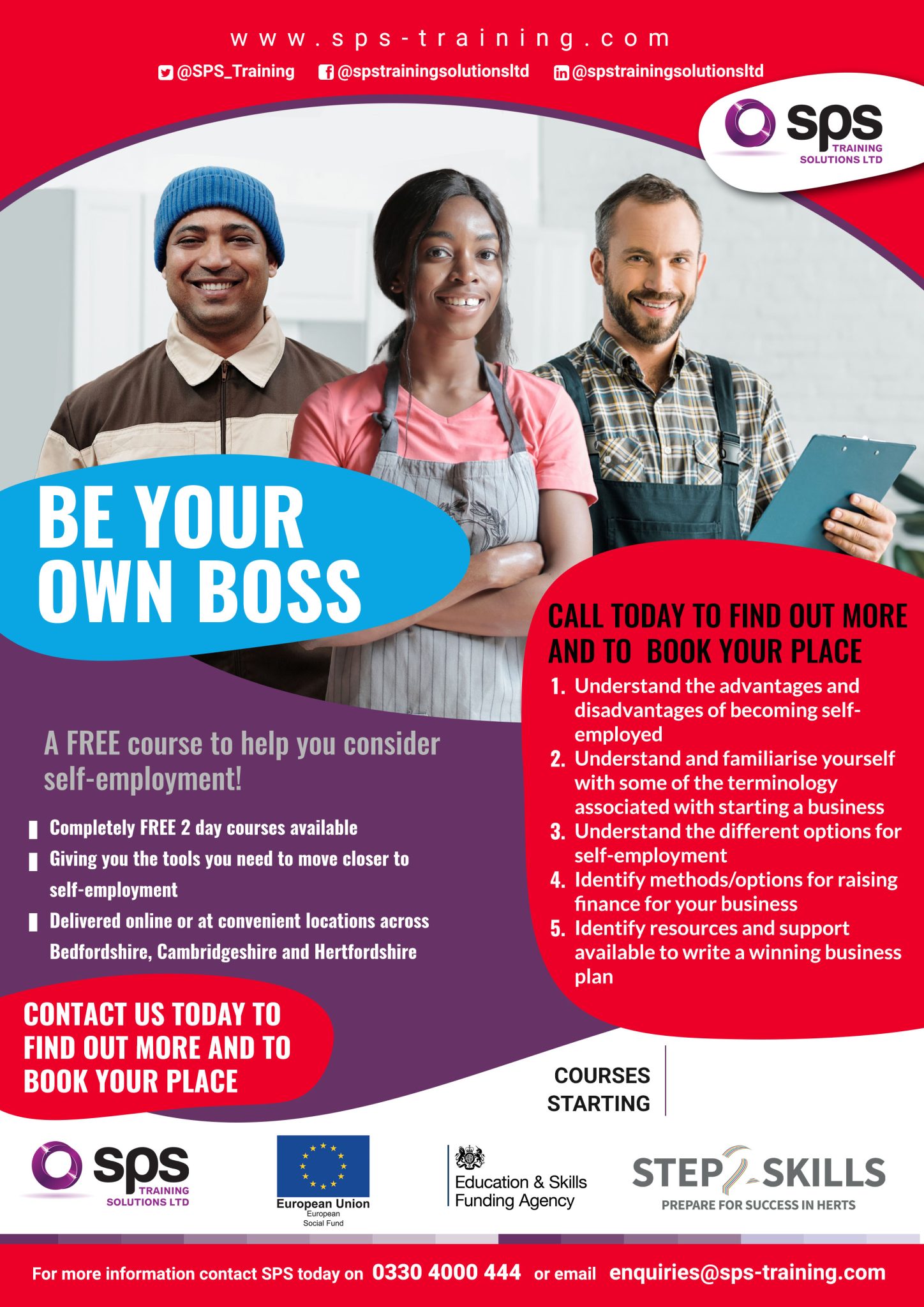 SPS Course Flyers - SPS Training Solutions